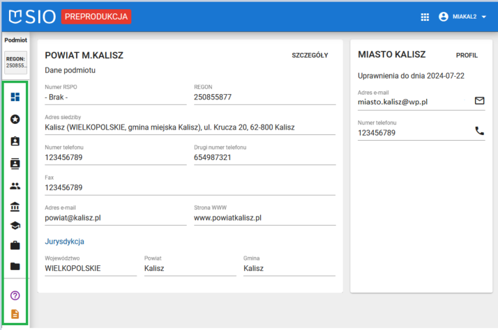 Obsługa Menu Aplikacji Sio Pomoc Sio